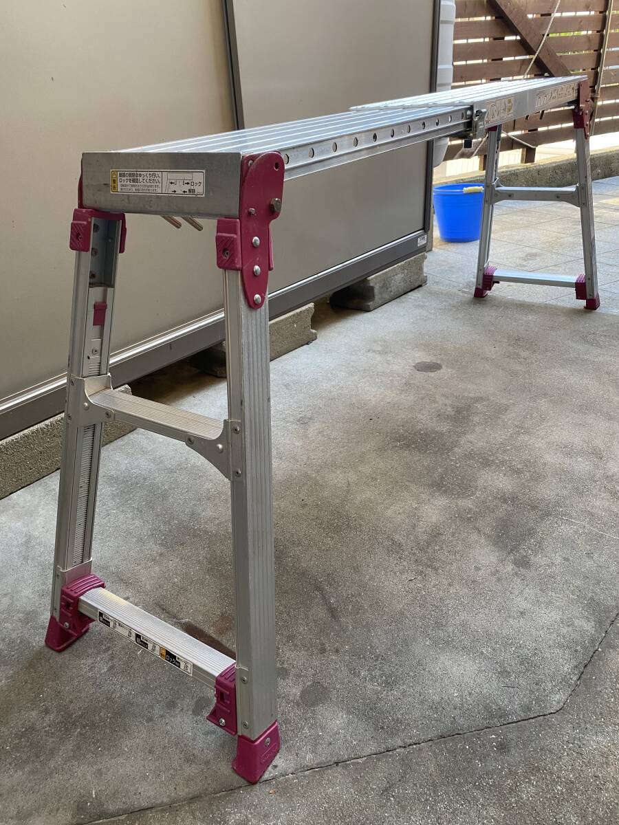 Yahoo!オークション - 美品 ハセガワ長谷川工業 足場台ダイバステージ ...