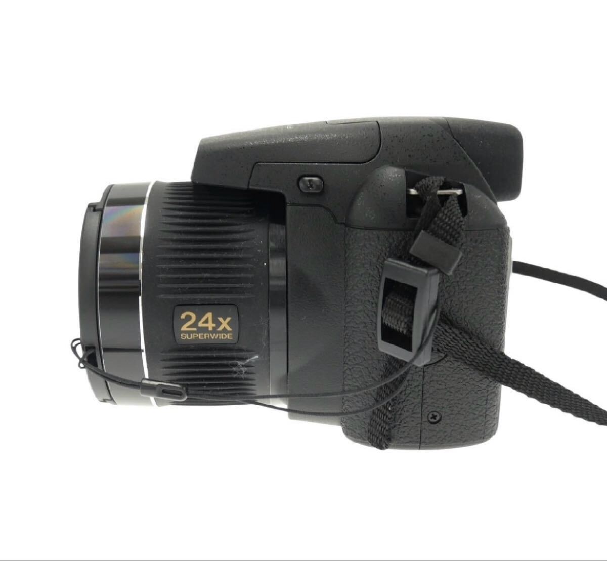 Yahoo!オークション - FUJIFILM デジタルカメラ FinePix S3200 ブラッ...