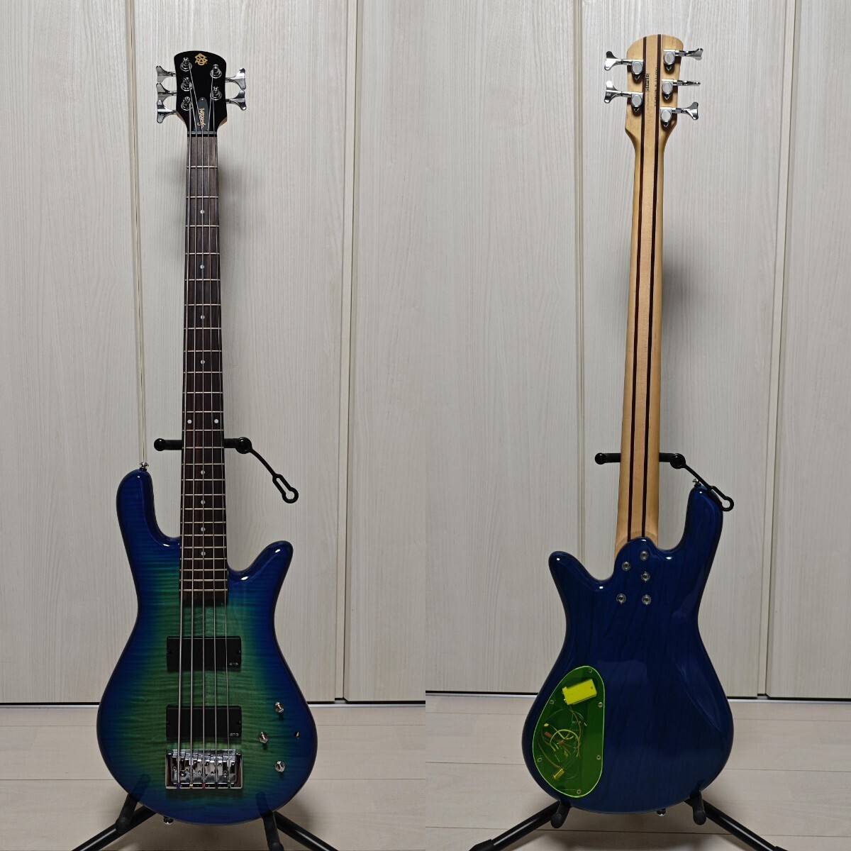 Yahoo!オークション - SPECTOR Legend5 EMGピックアップ 5弦ベース そ...