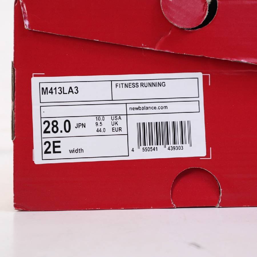 Yahoo!オークション - 未使用品 ニューバランス M413LA3 28cm ワイズ2E...