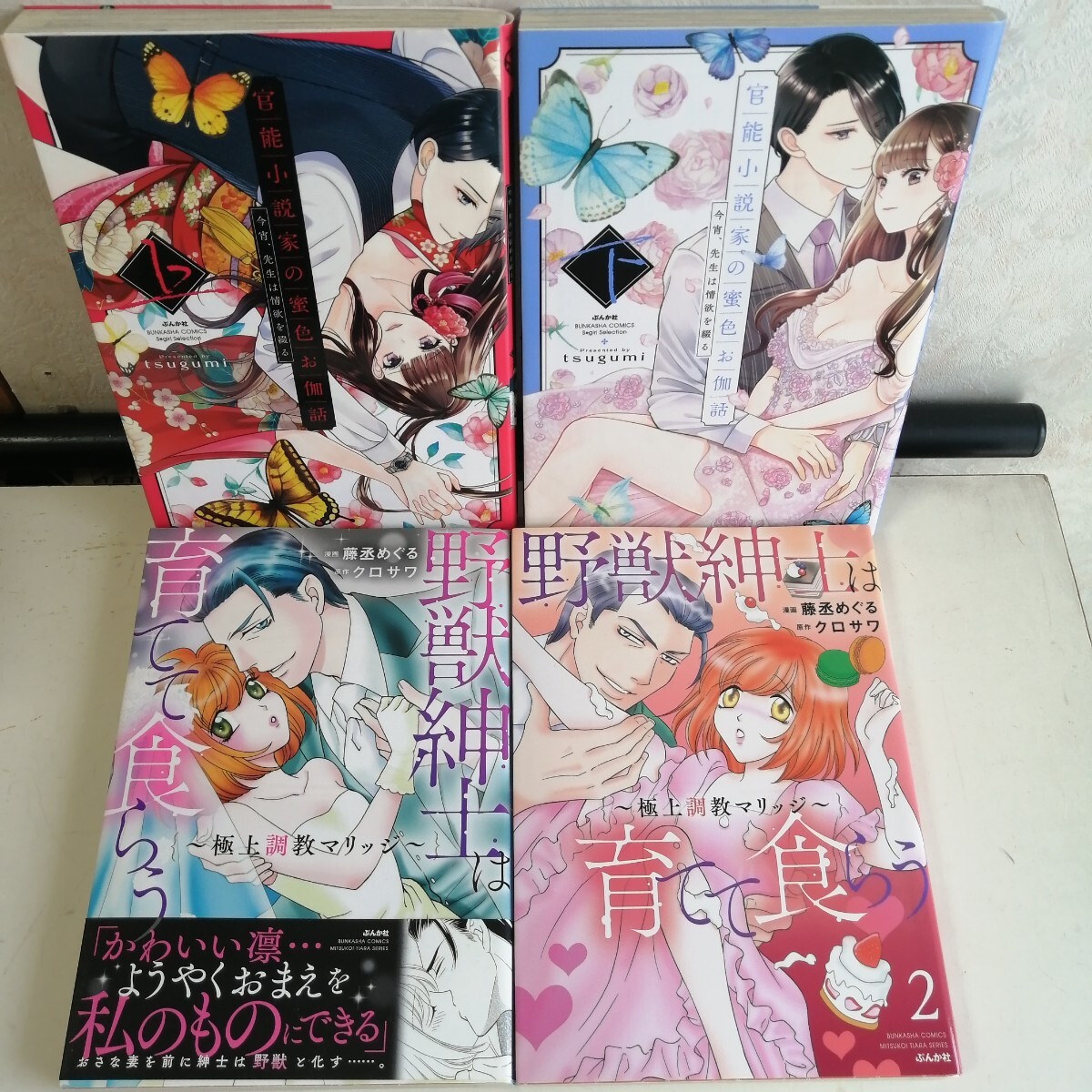 Yahoo!オークション - 官能小説家の蜜色お伽話 全2巻 / tsugumi 野獣...