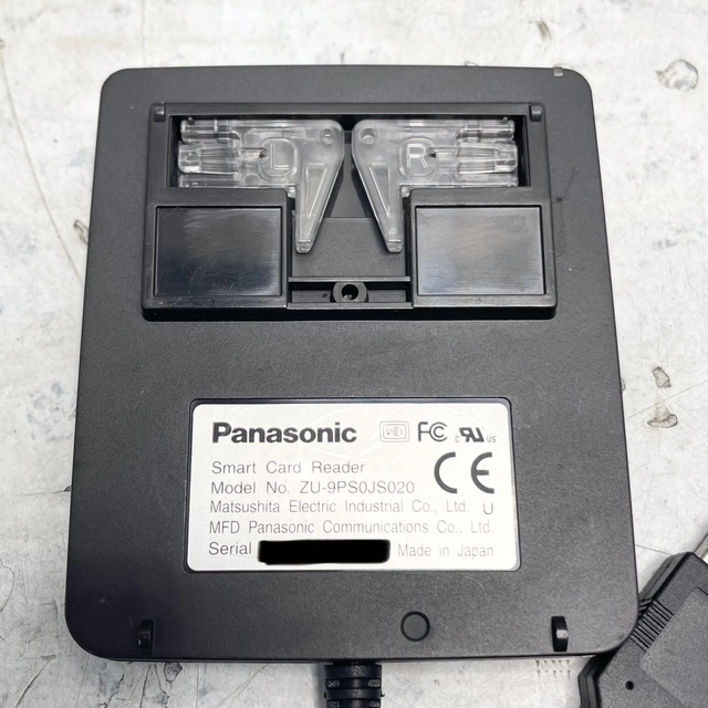 Yahoo!オークション - 7264//Panasonic ICカードリーダー ZU-9PS 通電...