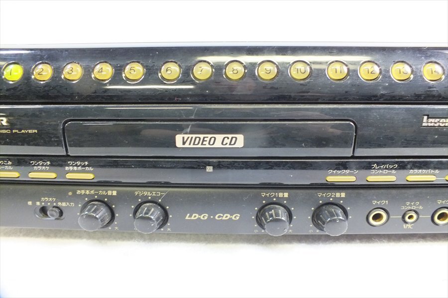 08 PIONEER パイオニア CLD-K8V カラオケ機 現状品 250805B6028(カラオケ機器)｜売買されたオークション情報、yahooの商品情報をアーカイブ公開 - オークファン ...