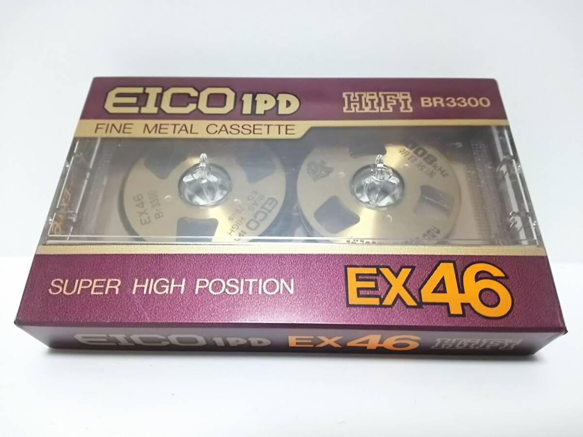 当時物 未開封 EICO 1PD EX46 BR3300 オープンリールタイプ カセットテープ FINE METAL CASSETTE ビデオエイコー 未使用－Funbid香港本地日本代購網站