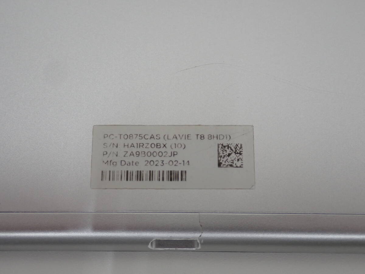 Yahoo!オークション - 8097 NEC LAVIE Tab T8 8HD1 タブレット 128GB ...