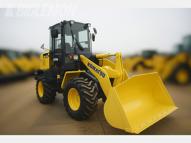 Yahoo!オークション - タイヤショベル(ホイールローダー) コマツ WA80-...