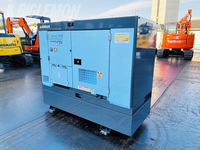 Yahoo!オークション - 発電機 北越工業 SDG45S-7B1 2017年 823h 45KVA ...