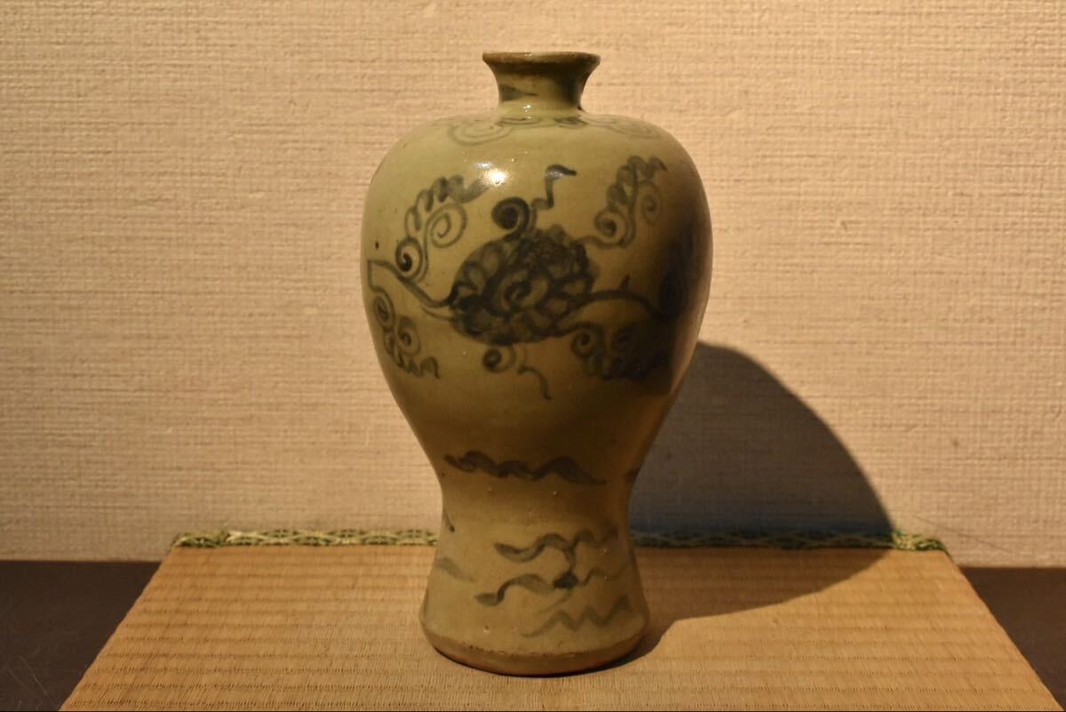 Yahoo!オークション - 【GE】Z725【コレクター所蔵品】明 梅瓶/中国古...