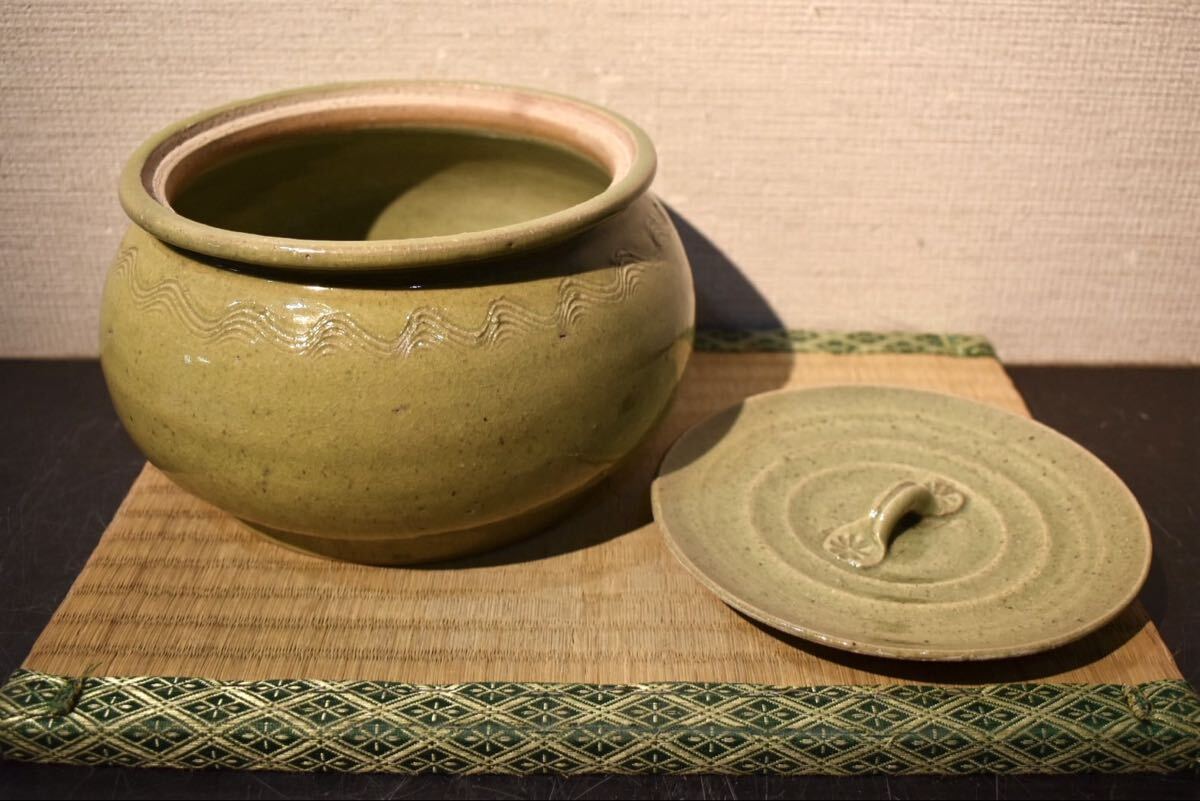 Yahoo!オークション - 【GE】M666【コレクター所蔵品】諏訪蘇山 水指/...