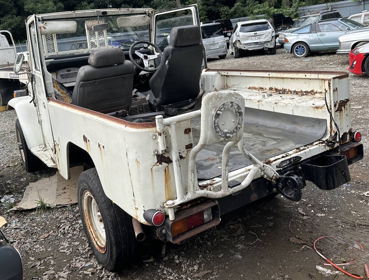 Yahoo!オークション - トヨタランクルBJ44 MT 部品取り車 書類無し