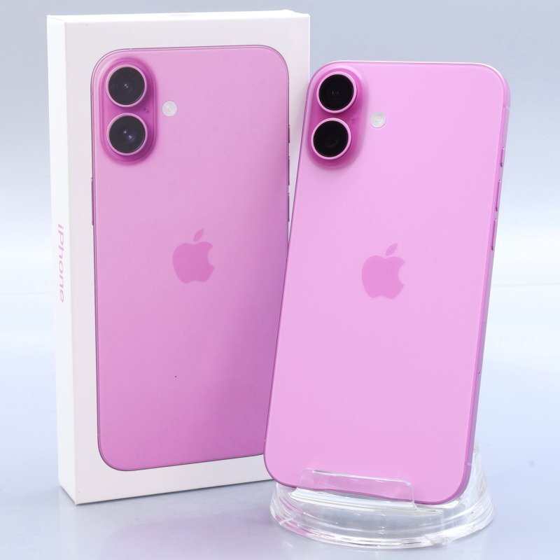 Yahoo!オークション - Apple iPhone16 Plus 128GB ピンク A3289 3N345J...