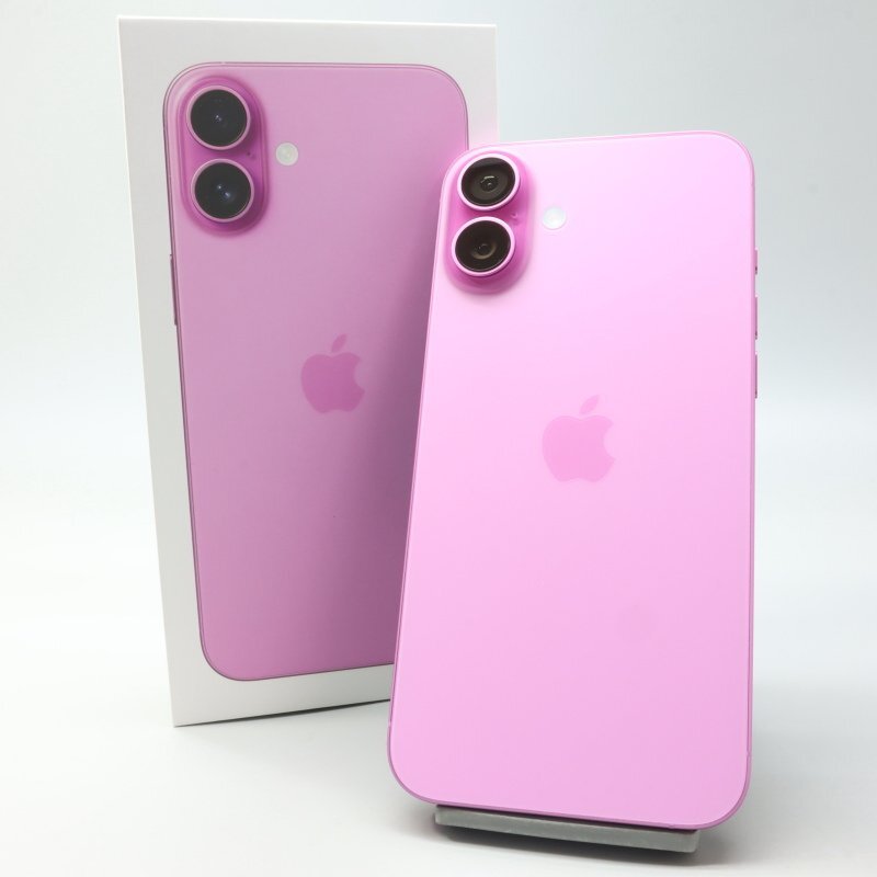 Yahoo!オークション - Apple iPhone16 Plus 128GB ピンク A3289 3N345J...
