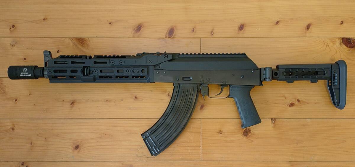 Yahoo!オークション - MIDWEST INDUSTRIES AK Alpha GHK AKM V3 CO2 RA...