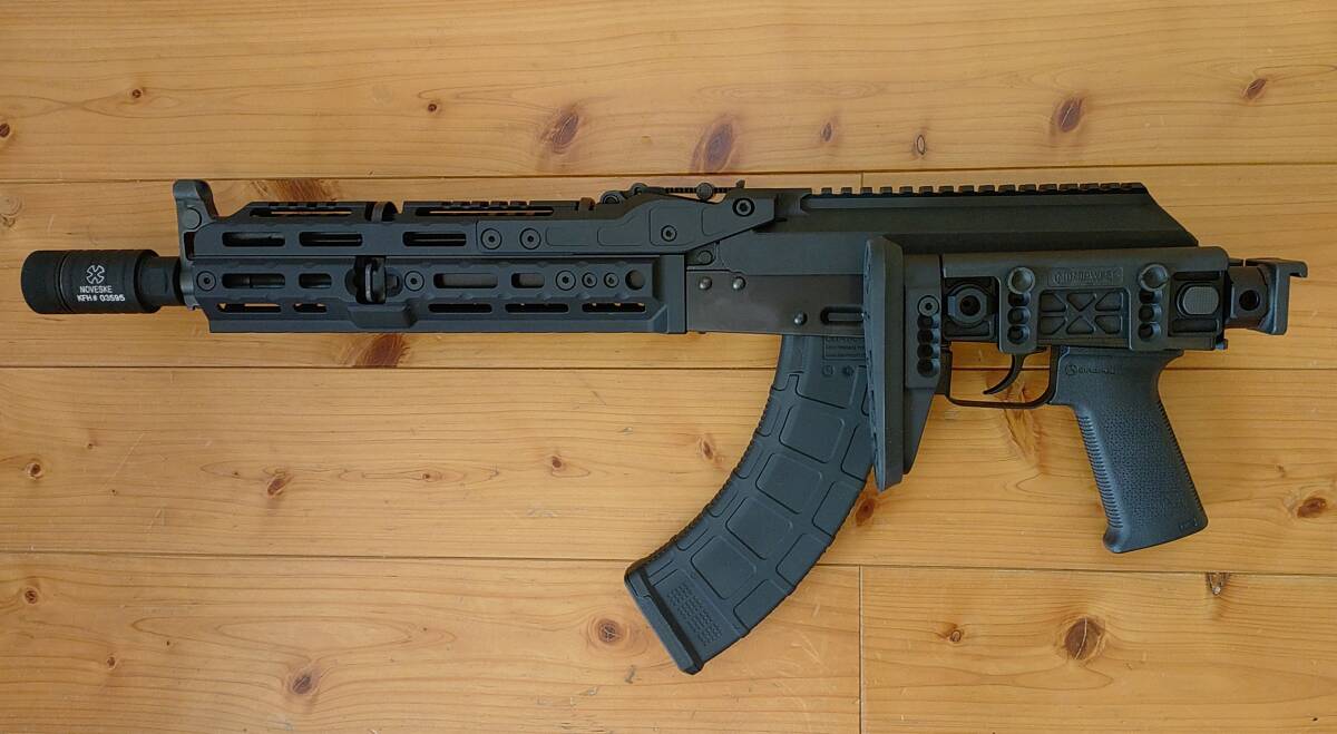 Yahoo!オークション - MIDWEST INDUSTRIES AK Alpha GHK AKM V3 CO2 RA...