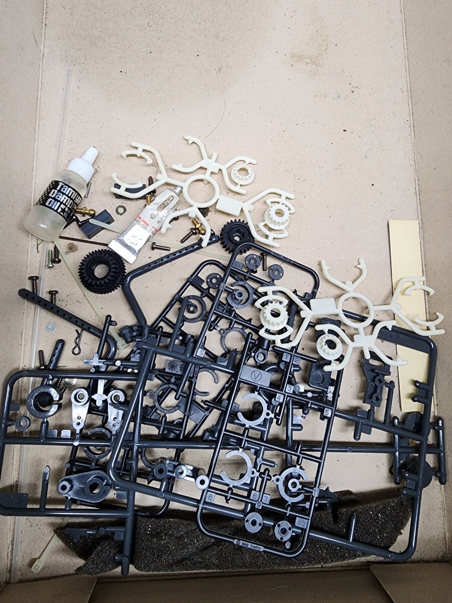 Yahoo!オークション - タミヤ TA03F 組み立て途中 部品取り等