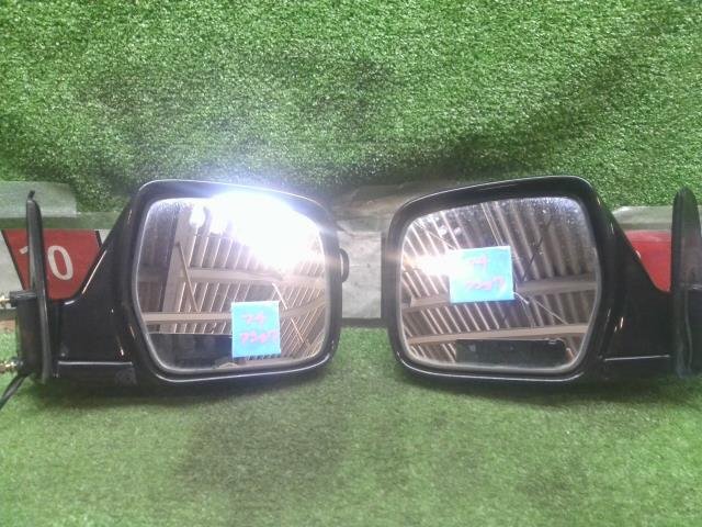 D/Mスイッチ不良 未チェック トヨタ 80ランクル VX_LTD 中期 HDJ81V 純正 サイドミラー ドアミラー 左右セット 電動格納 7P 現状販売(中古)のオークション落札情報