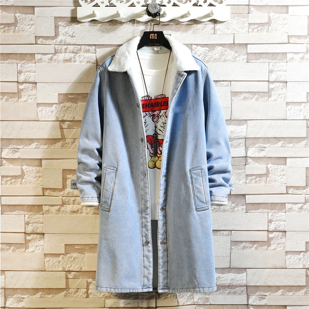 Yahoo!オークション - 裏フリース デニムコート メンズ・ 新品 裏起毛 ...