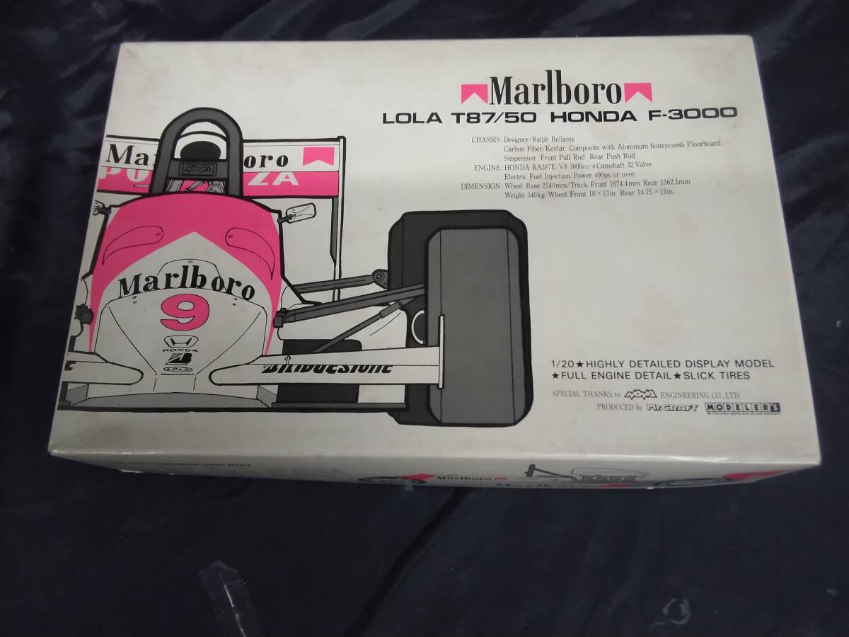 Yahoo!オークション - 【ジャンク】ローラT87/50 ホンダF-3000 1/24 モ...