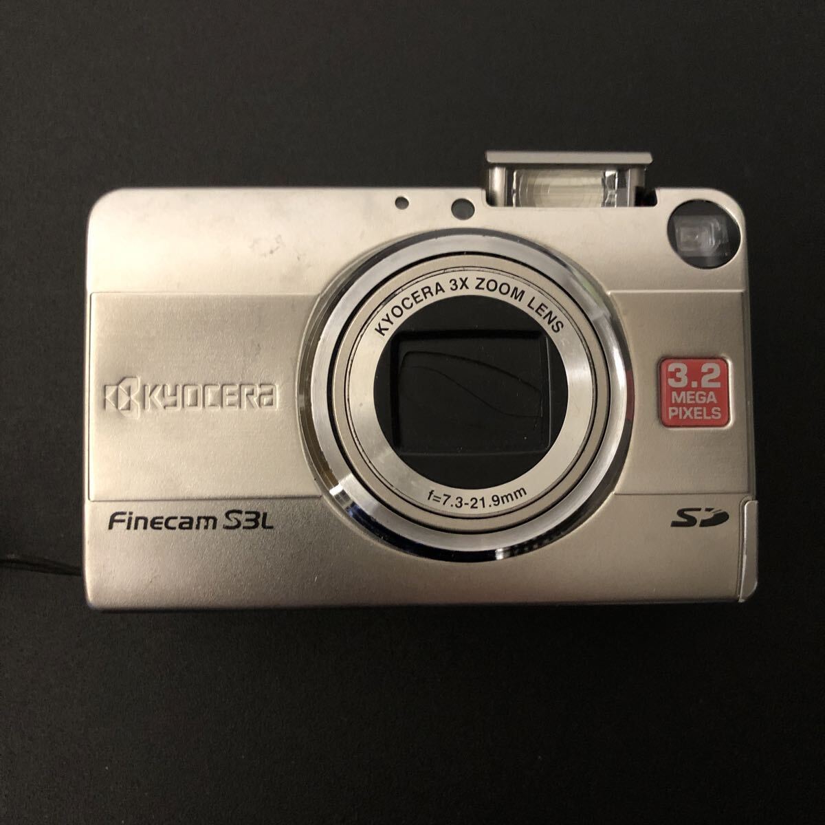 Yahoo!オークション - KYOCERA デジカメ Finecam S3L 管理a10