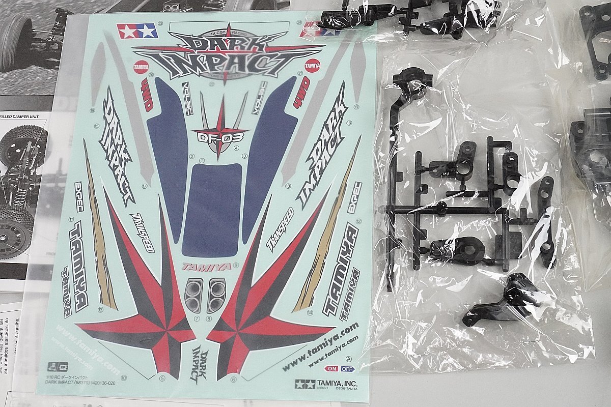 Yahoo!オークション - ジャンク TAMIYA タミヤ 1/10 電動RC DF-03シャ...