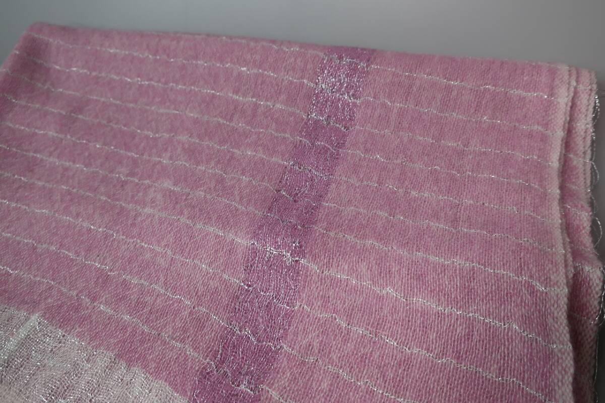 Yahoo!オークション - 新品 大判 カシミヤ 100％ ストール 2 4CA-O...