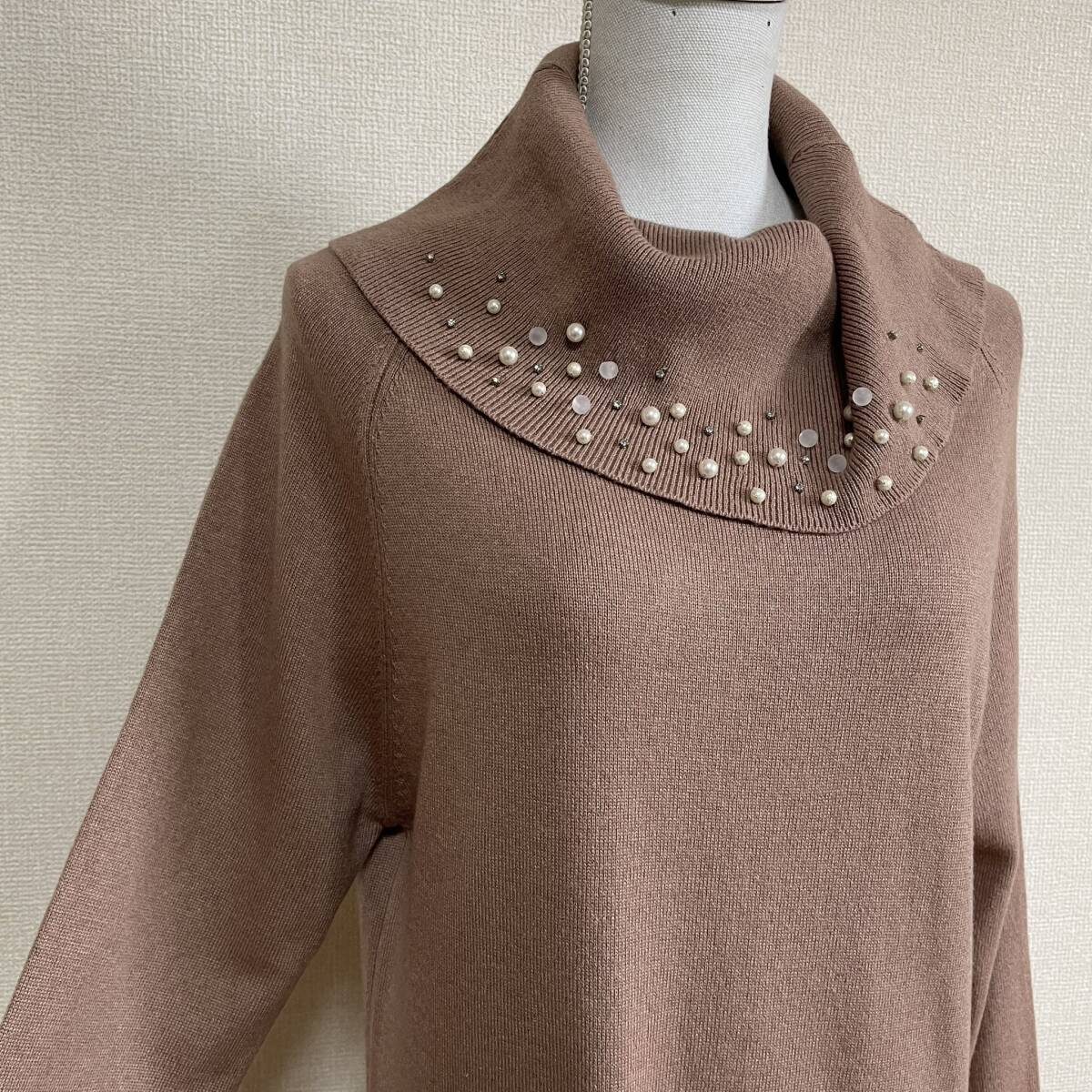 Yahoo!オークション - 新品 タルボット TALBOTS カシミア混ニット トッ...