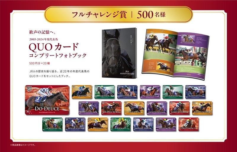 Yahoo!オークション - JRAアニバーサリー2025 フルチャレンジ賞 2005-2...