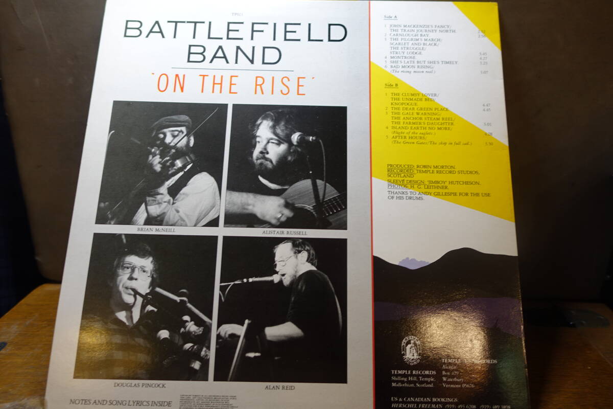 Yahoo!オークション - Battlefield Band /// On The Rise LP