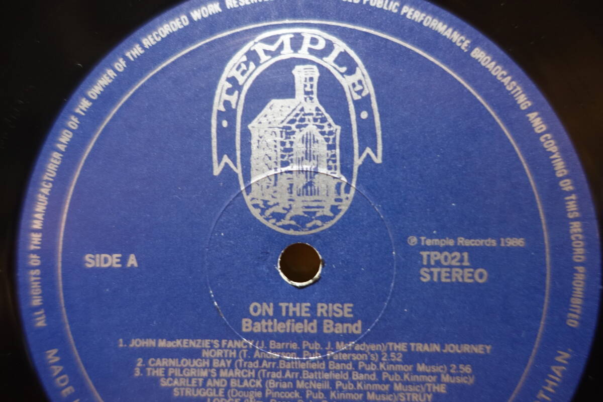 Yahoo!オークション - Battlefield Band /// On The Rise LP