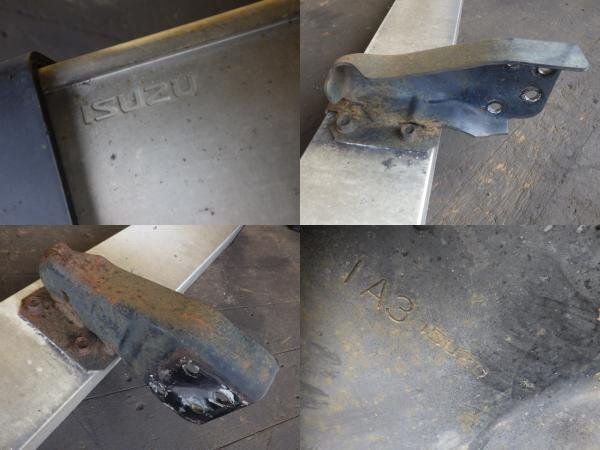 Yahoo!オークション - r754-139 アルミ製 リアバンパー 追突防止 ブラ...