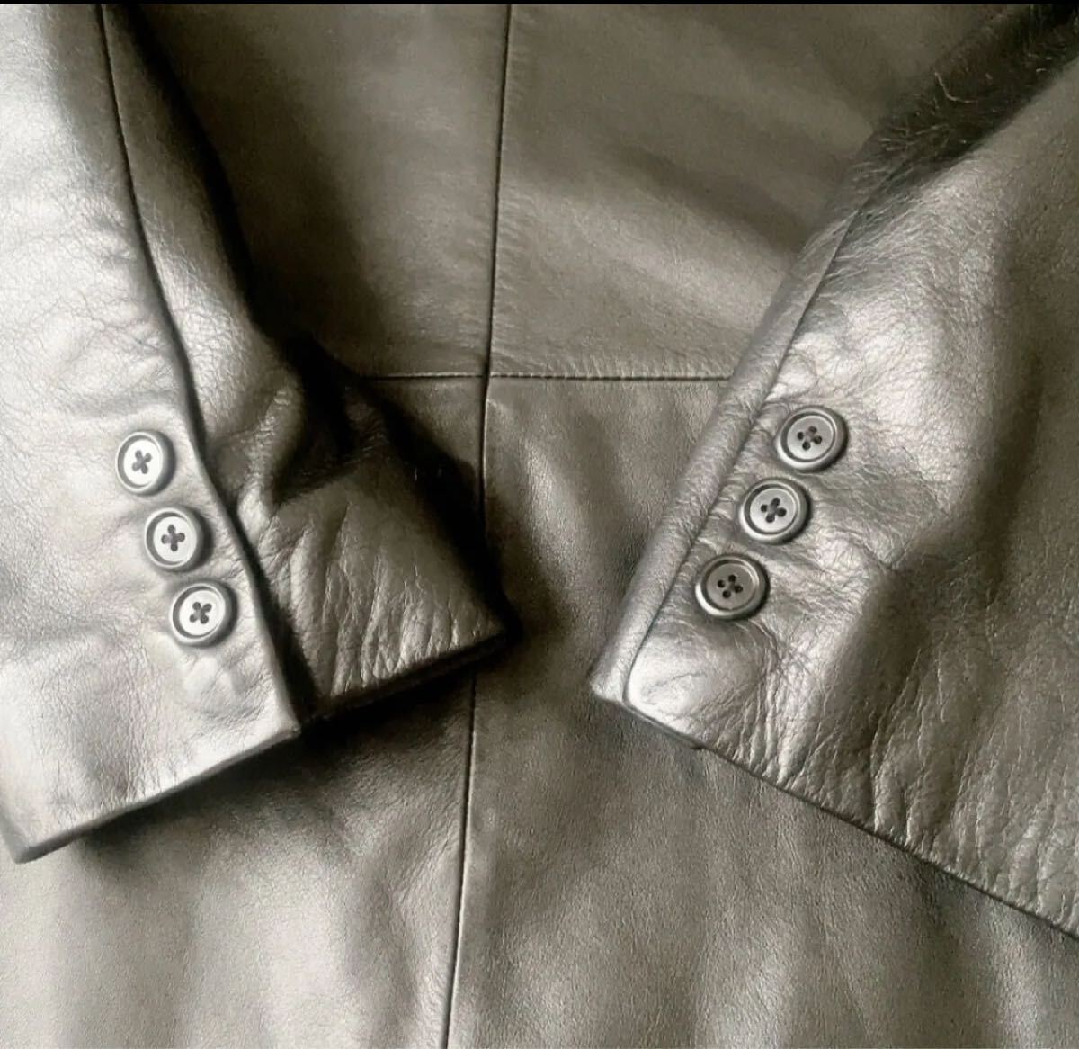 Yahoo!オークション - ギャップ GAP 90's Y2K レザー テーラードジャケ...