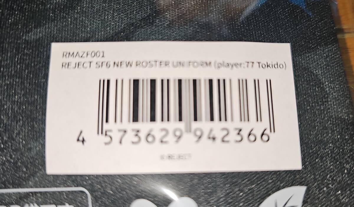 Yahoo!オークション - 【新品未開封】REJECT SF6 NEW ROSTER UNIFORM/...