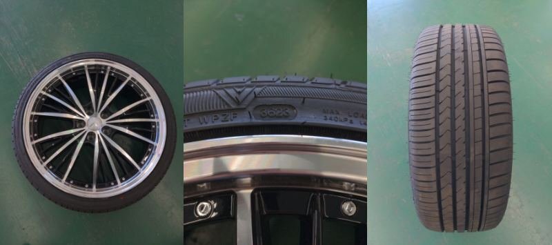 Yahoo!オークション - 大田原店 中古ホイールタイヤSET4本 クリフクラ...