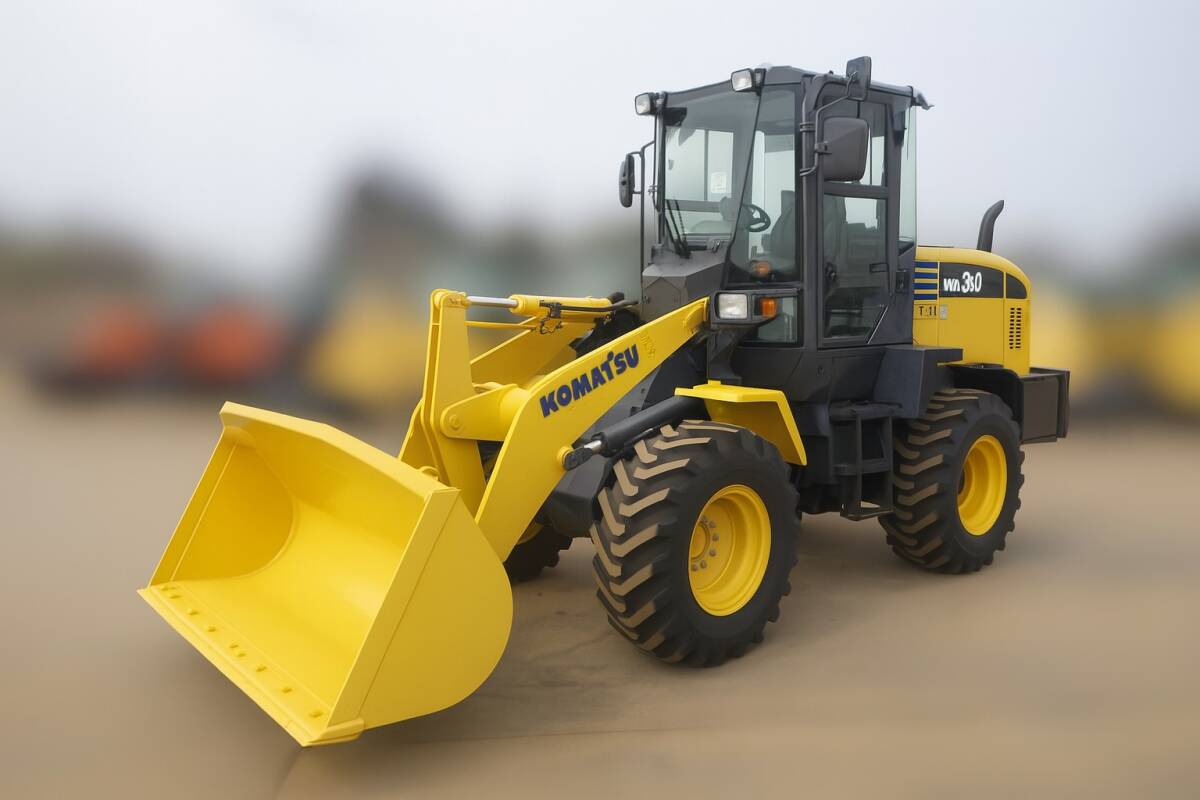 Yahoo!オークション - 新車同様 コマツ ショベルローダー（タイヤショ...