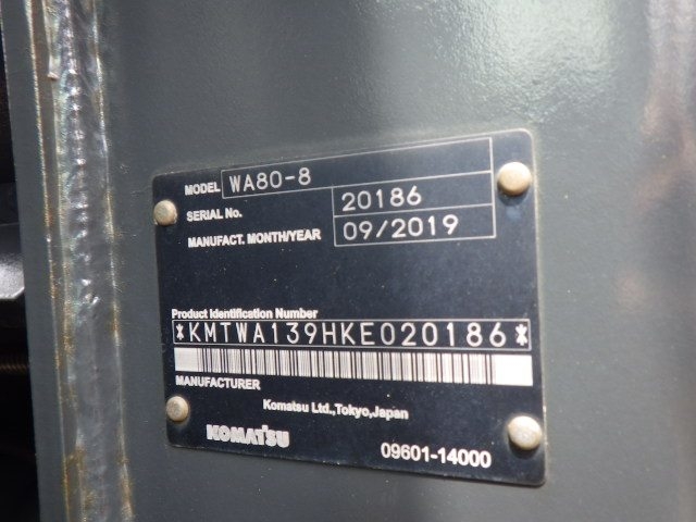 Yahoo!オークション - コマツ ショベルローダー（タイヤショベル） WA8...