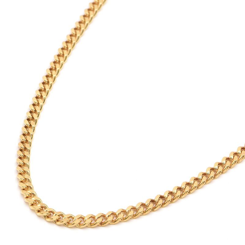 Yahoo!オークション - 喜平ネックレス 2面シングル 60cm 20.1g K18YG K...