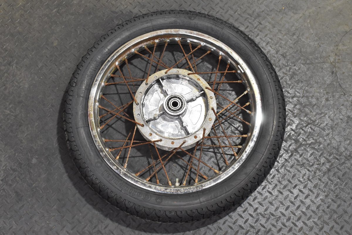 K1627 当時物 純正 350SS リアホイール 0088 検 250SS S2 S1 S3 KH マッハ(中古)のオークション落札情報