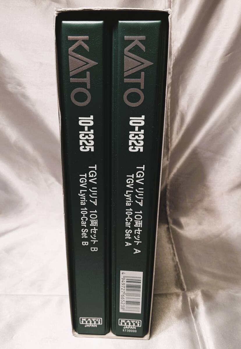 【樂淘letao】日本代購代標第一品牌－新品未使用動作確認未 KATO 10-1325 TGV Lyria リリア 10両A・Bセット