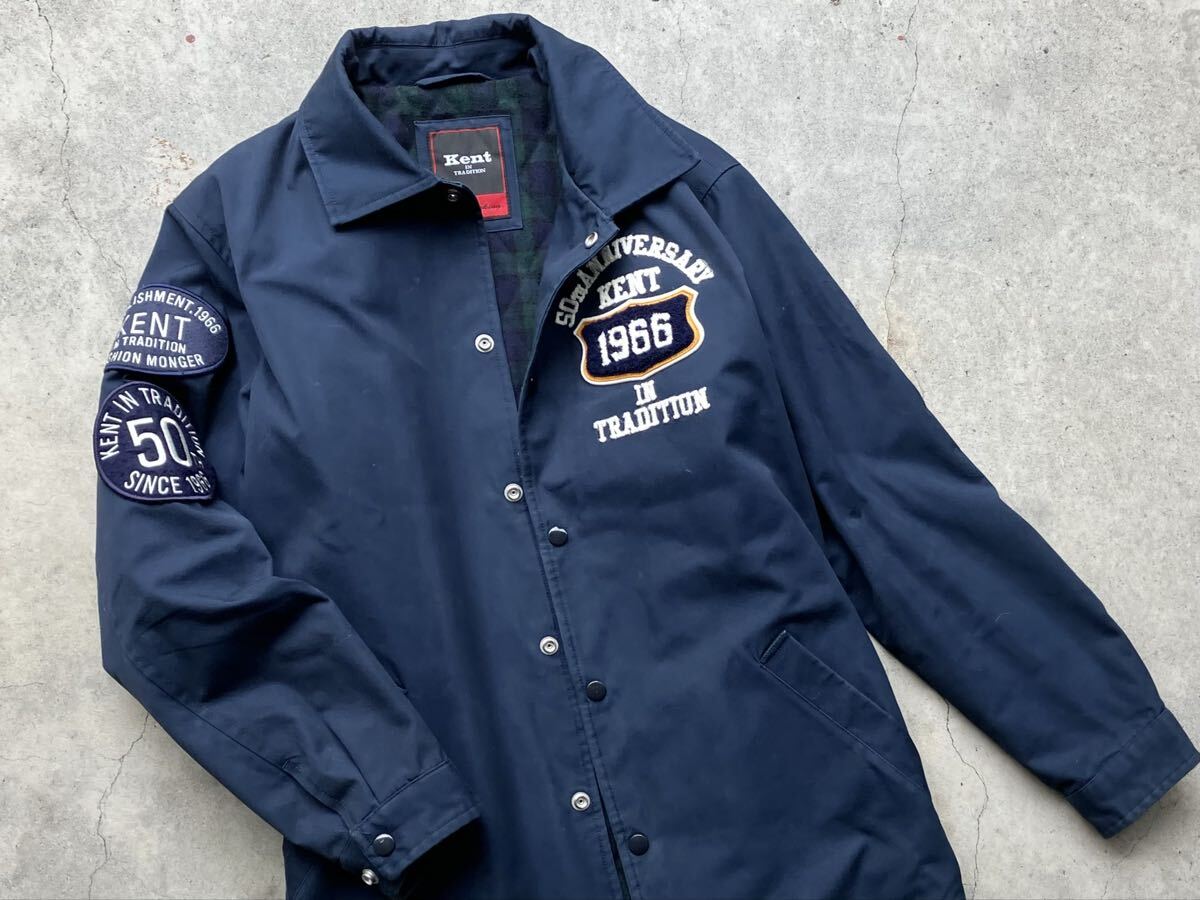 Yahoo!オークション - Kent IN TRADITION×VAN JAC コーチジャケット L...