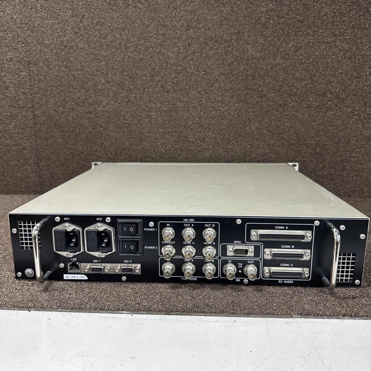 JZ10-160 激安 Ontec HD VIDEO DISC RECORDER VDRH-9000EX 業務用ビデオディスクレコーダー 通電 電源OK 現状品 3回再出品 処分(その他 ...