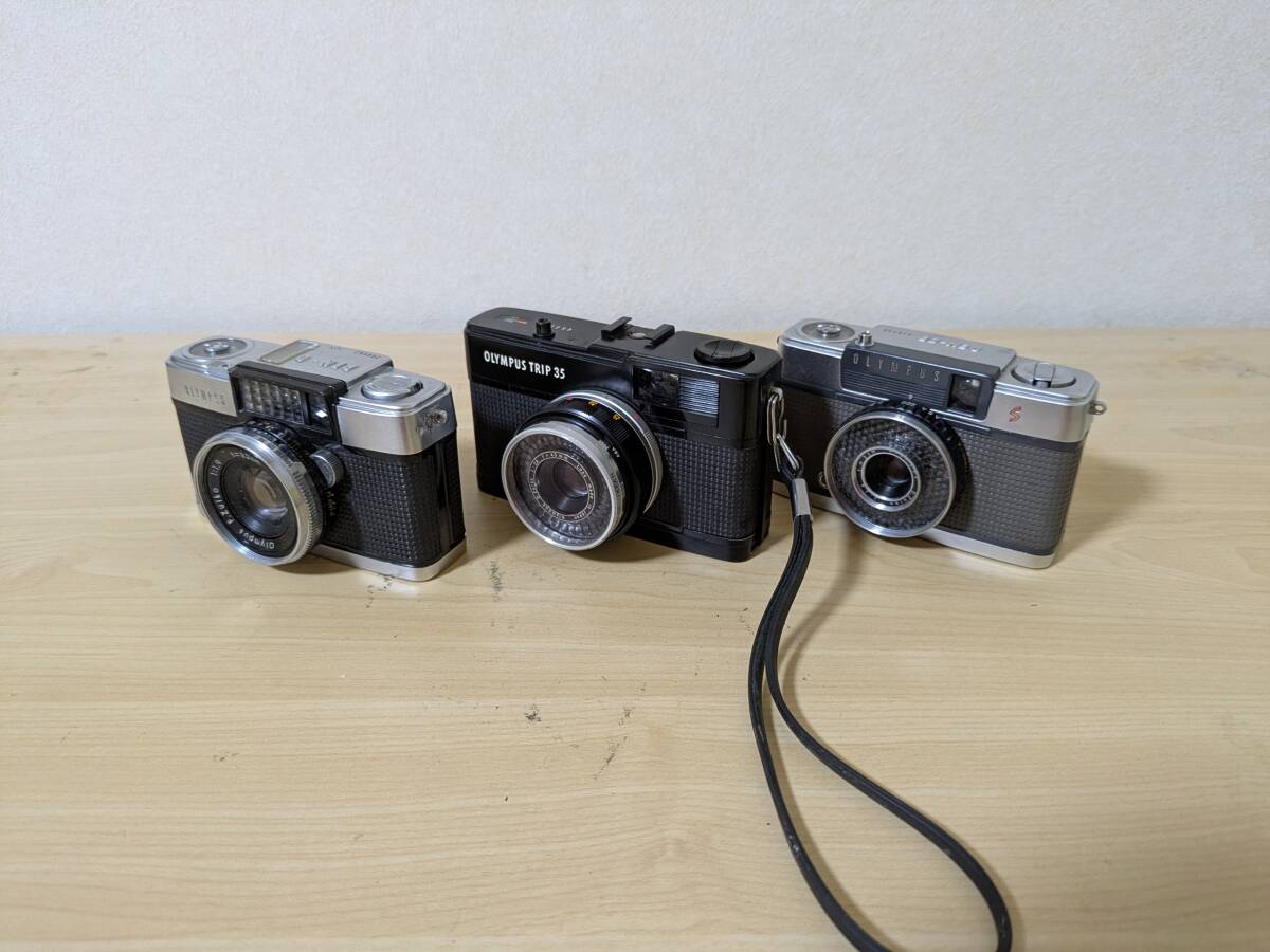 Yahoo!オークション - A197 オリンパス Olympus PEN D/EES/TRIP 35 ジ...