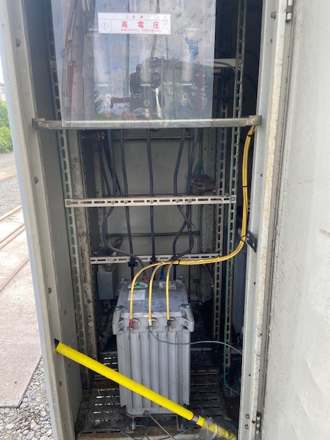 Yahoo!オークション - キュービクル 高圧受電設備 野外設置 三相 6.6kV...