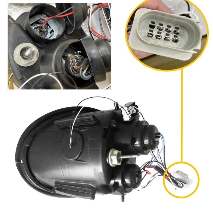 Yahoo!オークション - 特注日本光軸 ニュービートル -05y 前期 クロー...