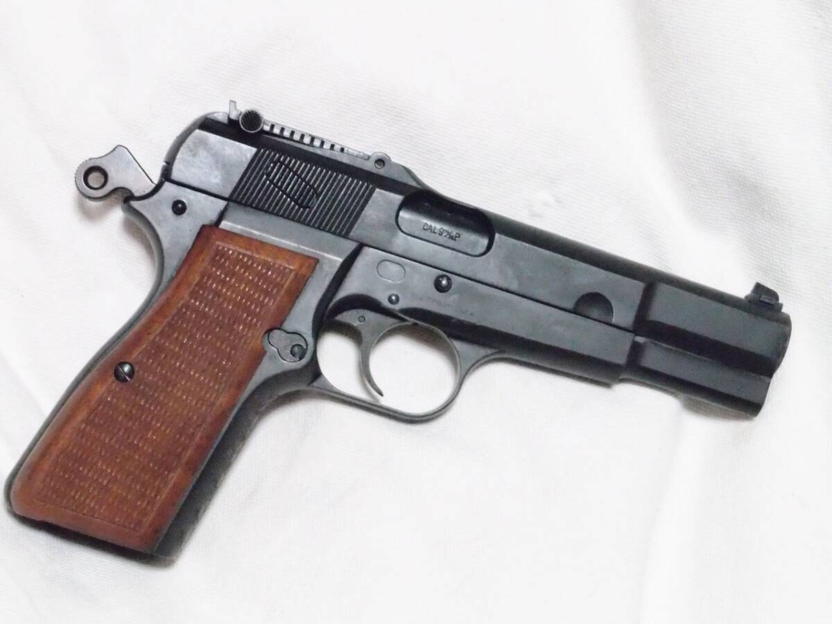Yahoo!オークション - タナカ ブローニングハイパワー M1935 ミリタリ...