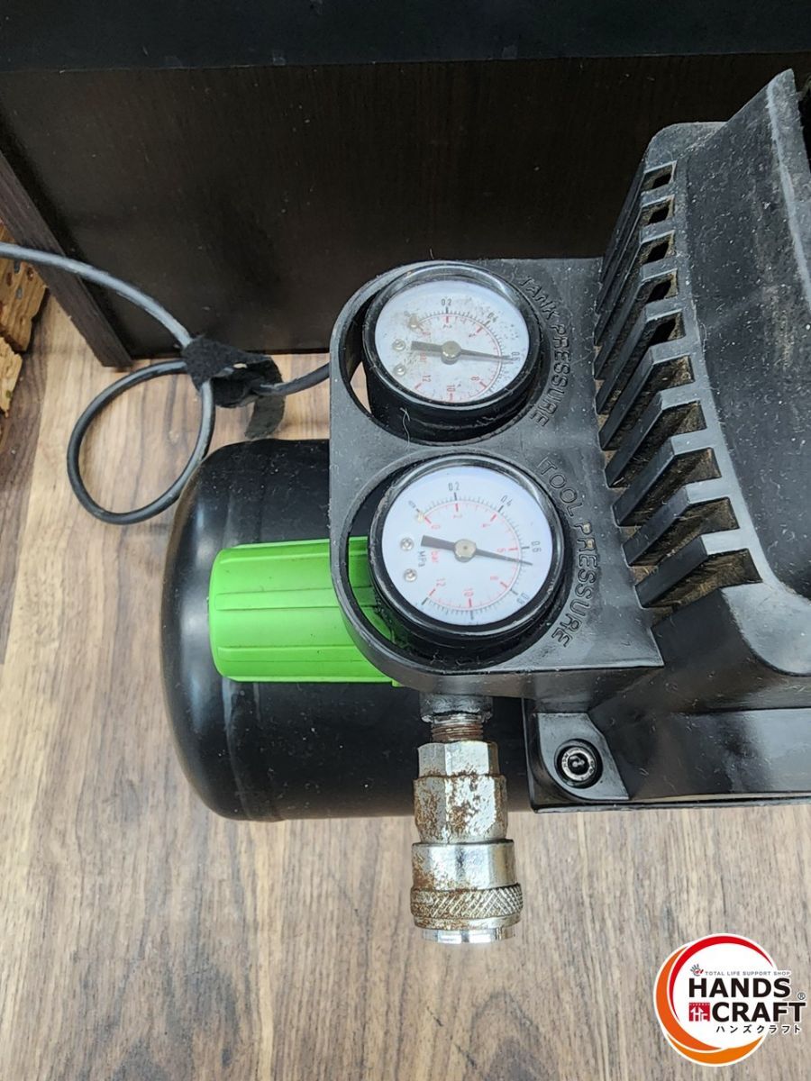 Yahoo!オークション - ♭エアーコンプレッサー 100V CP-8A オイルレス...