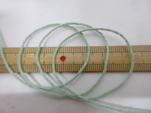 Yahoo!オークション - 太めコットンコード セイジグリーン 270g m388