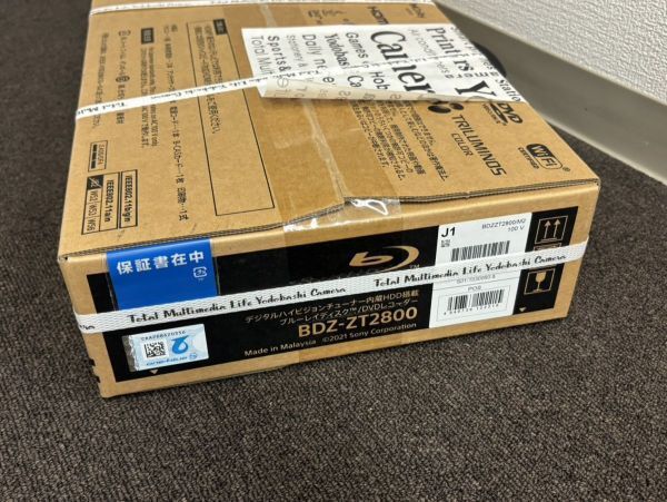 Y026-X1-2884 SONY ソニー BDZ-ZT2800 ブルーレイディスク DVDレコーダー 2TB 現状品①(ソニー)｜売買されたオークション情報、yahooの商品情報をアーカイブ ...