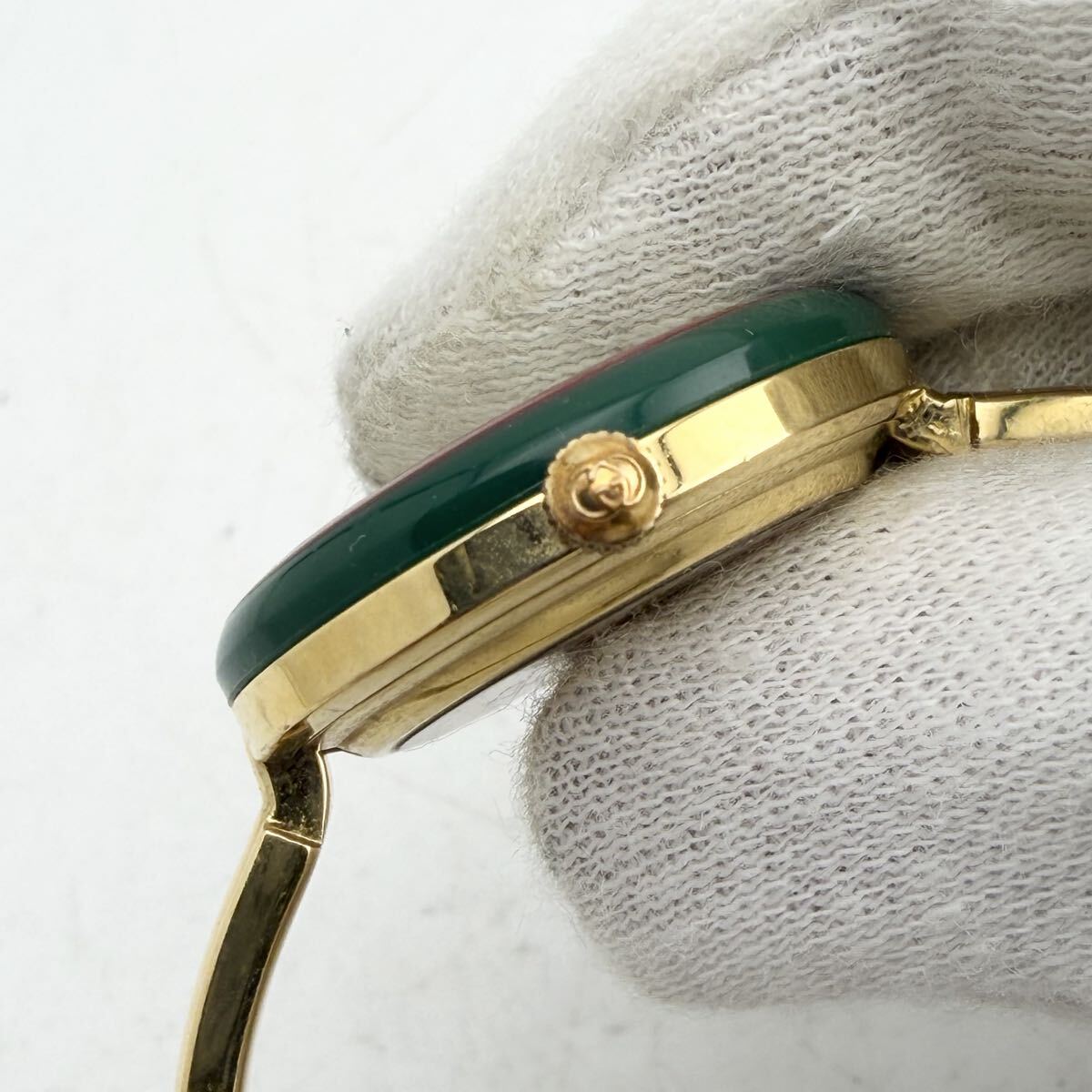 Yahoo!オークション - GUCCI グッチ チェンジベゼル 11/12.2 クォーツ ...