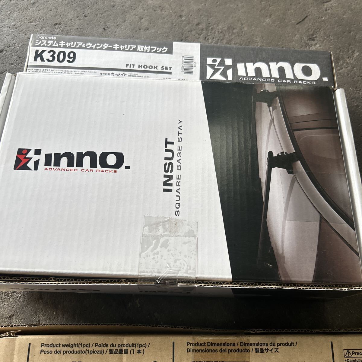 Yahoo!オークション - inno キャリア K309 バー 1270 ベース セット パ...