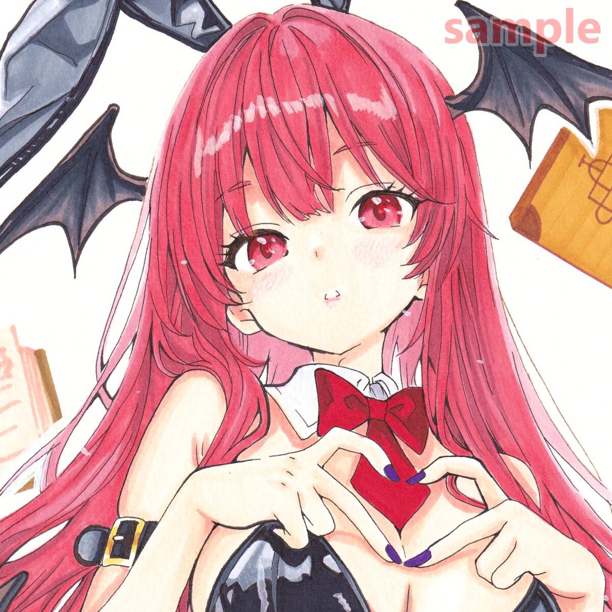 Yahoo!オークション - 【A4 手描きイラスト】小悪魔 こあ 東方Project ...